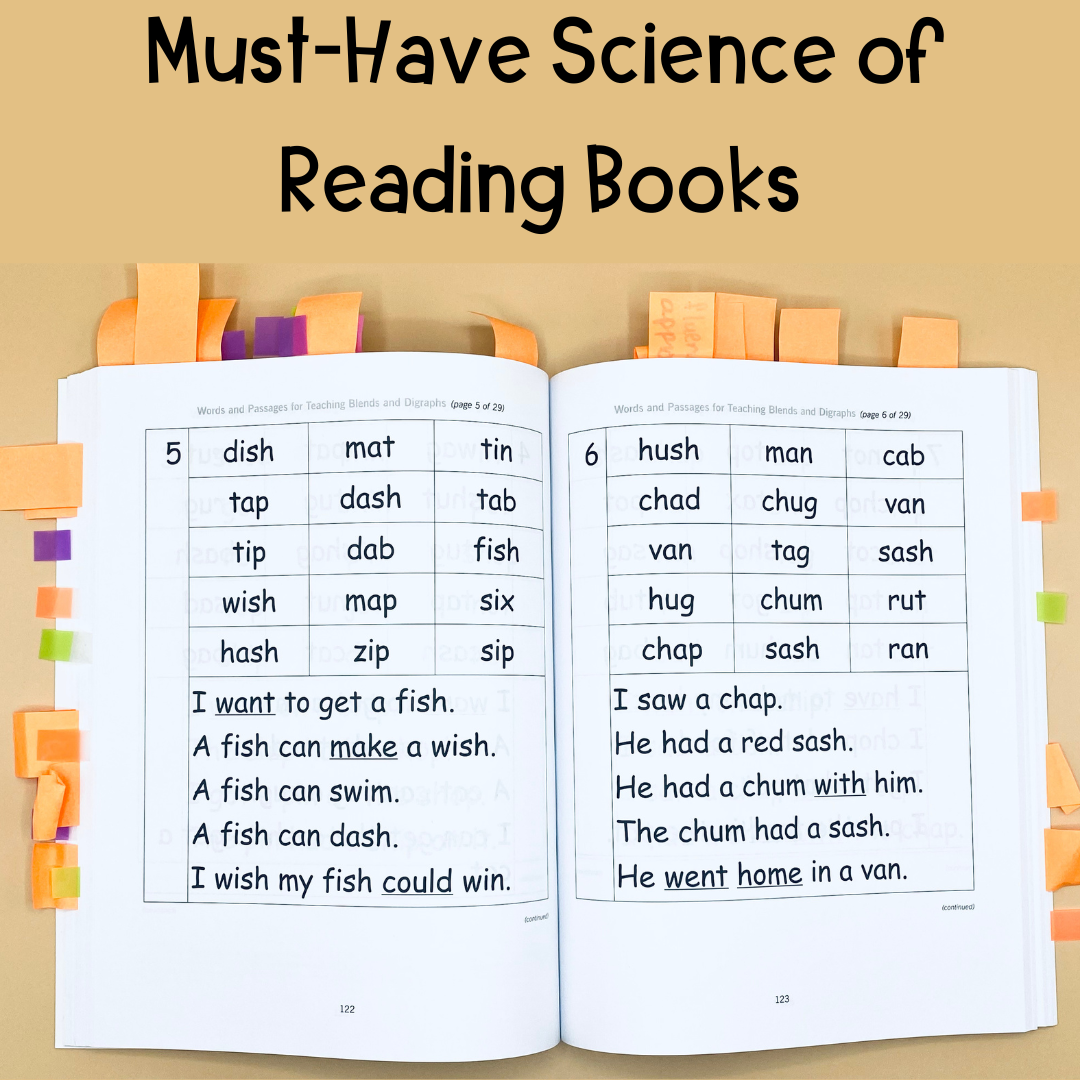 My Favorite Science of Reading Books - Campbell Creates Readers