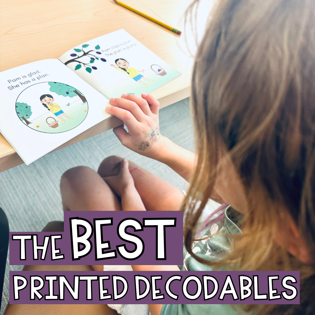 The BEST Printed Decodables - Campbell Creates Readers